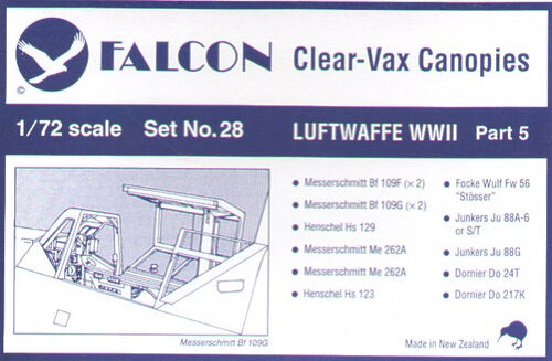 Falcon Model V2872 Luftwaffe WWII Part 5