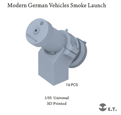 ET Model P35-259 Modern German Vehicles Smoke Launch