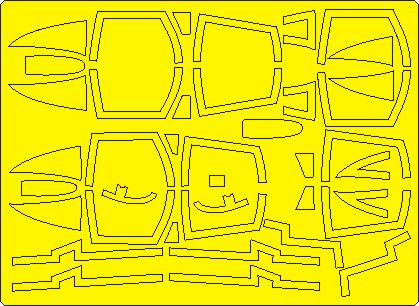 New Ware AM1098 F-4E And F-4G Phantom II EXPERT Kabuki Masks For Meng