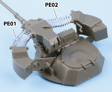 AFV Club AG35059 Ammo Feed Chute PE For Wiesel 1A1/A3 Mk20