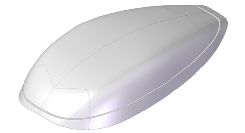 Bra.Z Models BZ4123 Airbus A318/319/320/321 Wi-Fi Antenna INMARSAT