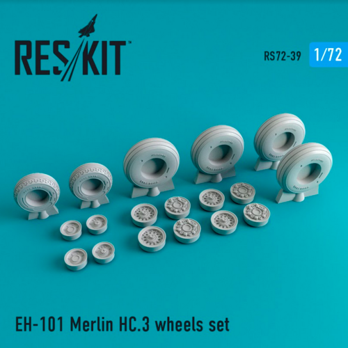 DISCONTINUED RES/KIT 72-0039 EH-101 Merlin HC.3 wheels set