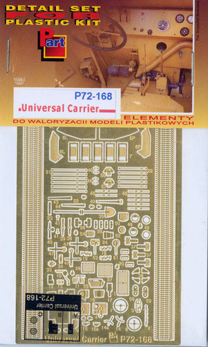 Part P72-168 Universal Carrier IBG