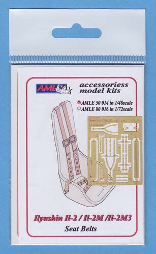 AML E50014 Ilyushin Il-2 / Il-2M / Il-2M3 seatbelts