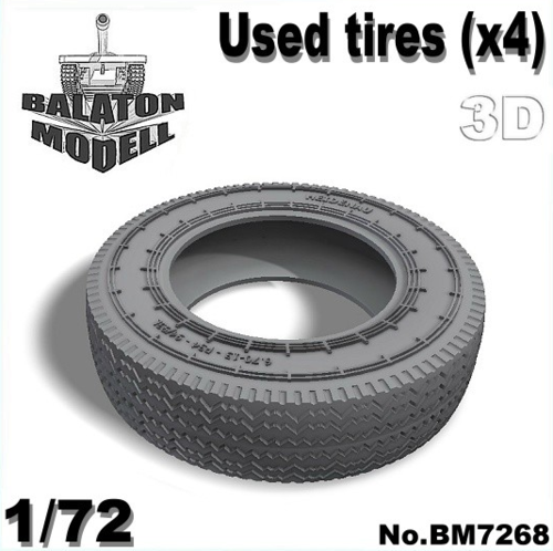 Balaton Modell BM7268 Used tires set (4pcs.)