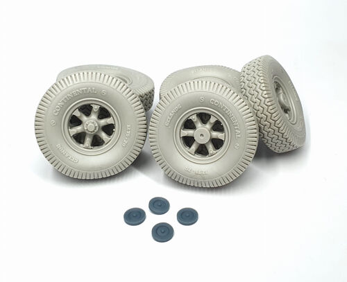 Pimp My Miniatures AFVs35-050 9t Vomag road wheels set with spare (weighted) type 1