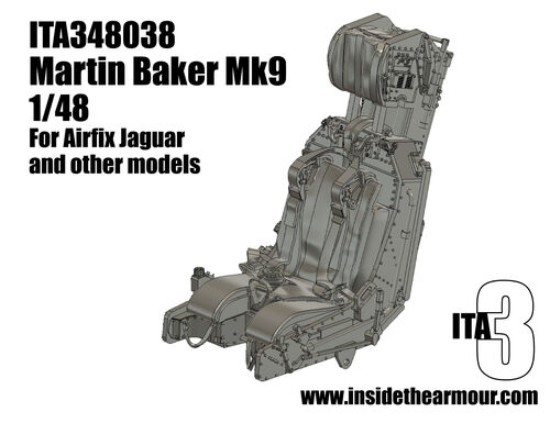 Inside the Armour ITA348038 Martin Baker Mk.9 for BAC/SEPECAT Jaguar GR.1/GR.1A and Harrier Kits (for 2025 release Airfix kits)