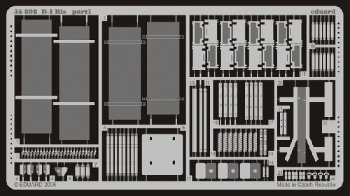 Eduard 35898 B-1 Bis TAMIYA 35282
