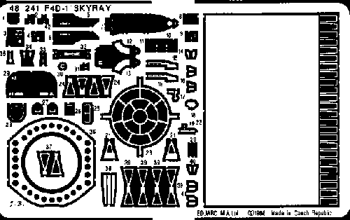 Eduard 48241 F4D-1 Skyray TAMIYA