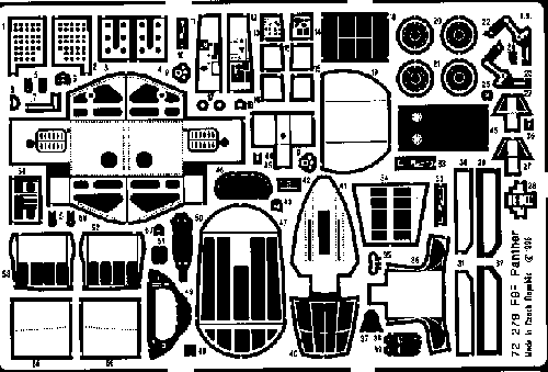 Eduard 72279 F9F Hasegawa
