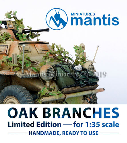 Mantis Miniatures CAMO3 Oak branches