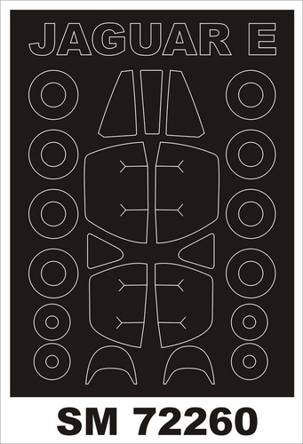 Montex SM72260 Jaguar E Hobby Boss