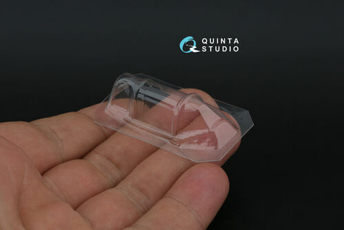 Quinta Studio QC48007 LaGG-3 Series 66 - Vacuumed Clear Canopy (for Zvezda kits)