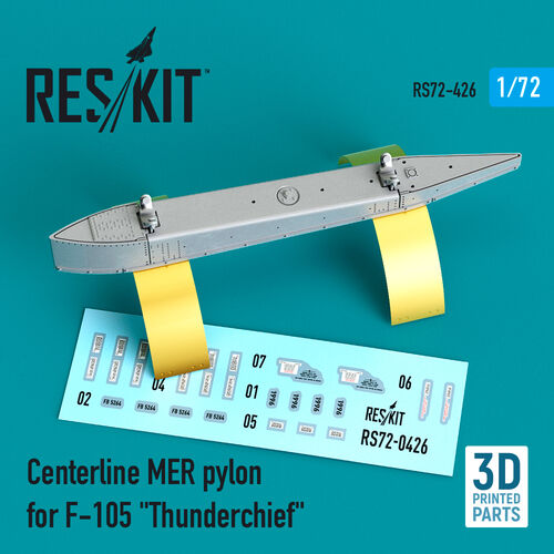 RES/KIT 72-0426 Centerline MER Pylon For F-105 "Thunderchief"