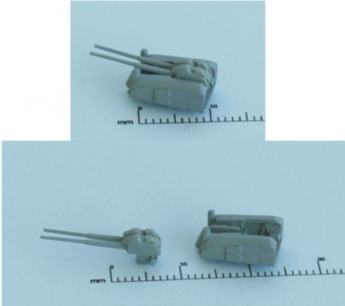 NIKO MODEL ZW4001G 10,5cm SK C/33 GUN 4 to a pack