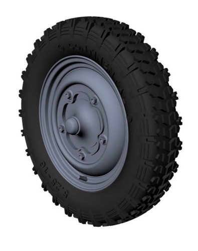 PanzerArt RE35-644 Kubelwagen Road wheels