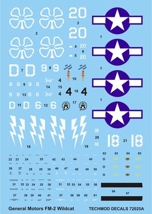Techmod 72025 General Motors FM-2 Wildcat