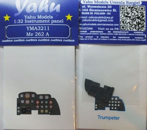Yahu Models A3211 Me-262 A Trumpeter / Revell