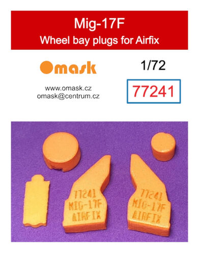 Omask 77241 MiG-17 F - Wheel Bay Plugs (for Airfix)