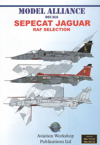 Model Alliance 72122 Sepecat Jaguar GR.1 (8 schemes)