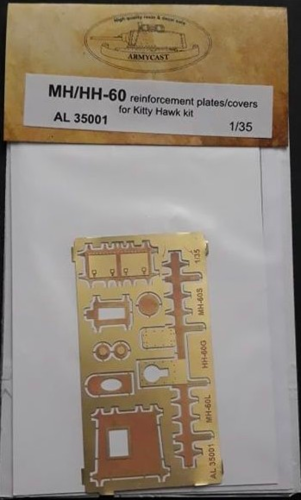 Armycast L35001 MH/HH-60 reinforcement plates/covers
