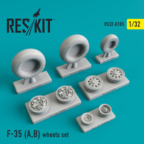 DISCONTINUED RES/KIT 32-0185 F-35 (A,B) wheels set