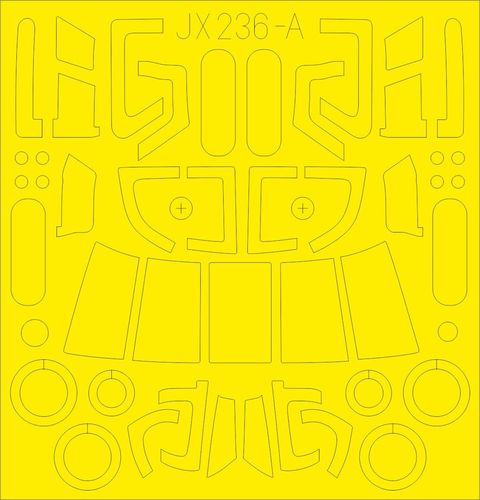 Eduard JX236 MH-60L TFace Kitty Hawk
