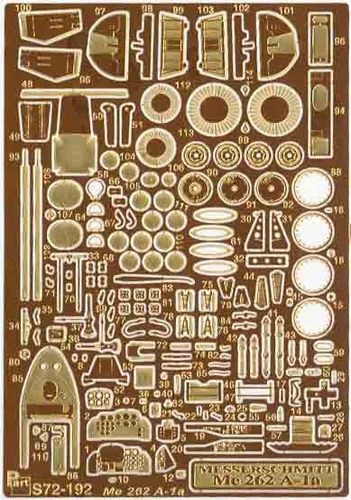 Part S72-192 Me 262 A-1a Revell / Hasegawa