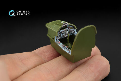 Quinta Studio QDS48249 Sukhoi Su-25 - 3D-Printed & Coloured Interior Small Version (for Zvezda kits)