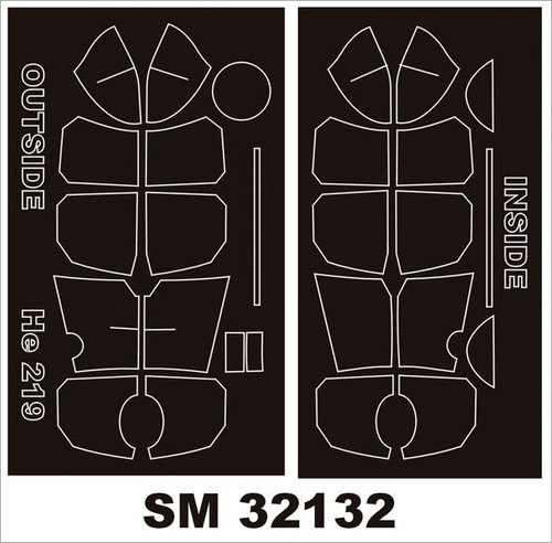 Montex SM32132 Heinkel He 219A-2/5/7 UHU REVELL
