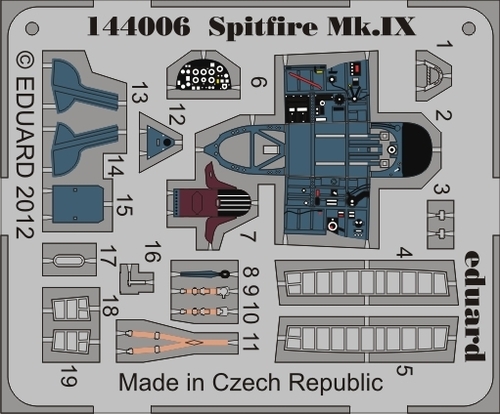 Eduard 144006 Spitfire Mk.IX EDUARD