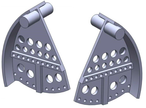 Maestro Models K4947 SAAB 105 Sk60 air brakes 3D print