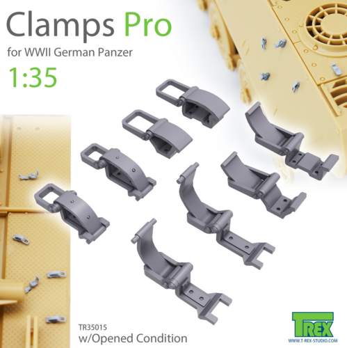 T-Rex Studio 35015 Clamps Pro for German Panzer Set