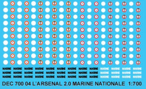 L'Arsenal 2.0 DEC70004 French roundels