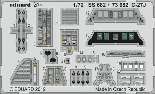 Eduard 73682 C-27J Italeri
