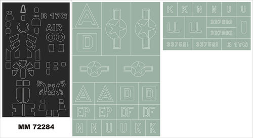 Montex MM72284 B-17G Airfix