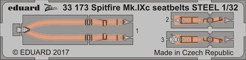 Eduard 33173 Spitfire Mk.IXc seatbelts STEEL REVELL