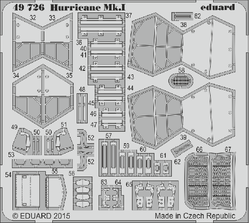 Eduard 49726 Hurricane Mk.I S.A. Airfix A05127
