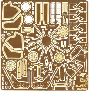 Part S72-072 P-47 D Thunderbolt Academy