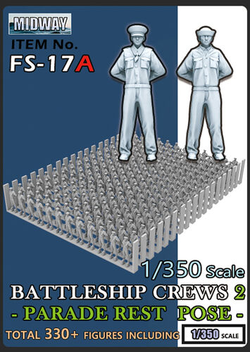 Tori Factory FS-17A US Battleship Crew - 2 : Parade Rest (over 330 figures)
