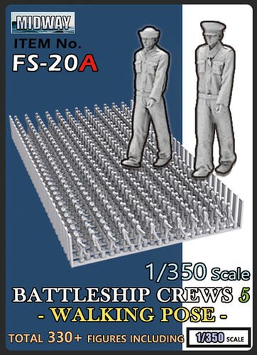 Tori Factory FS-20A US Battleship Crew - 5 : Walking (over 330 figures)