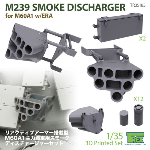 T-Rex Studio 35185 M239 Smoke Discharger Set for M60A1 with ERA