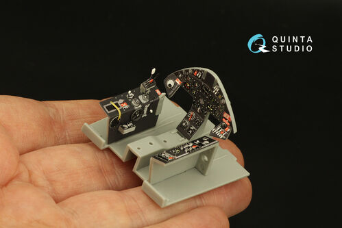 Quinta Studio QD32172 Grumman F8F-1 Bearcat - 3D-Printed & Coloured Interior (for Trumpeter kits)