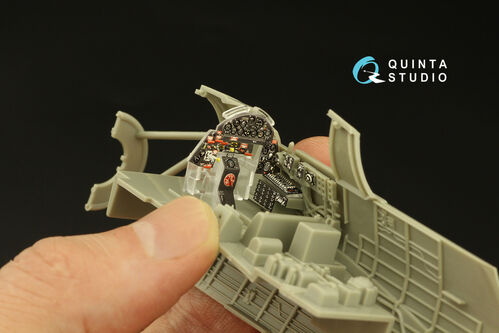 Quinta Studio QD48359 TBF-1 Avenger - 3D-Printed & Coloured Interior (for Academy / Italeri and Accurate Miniatures kits)