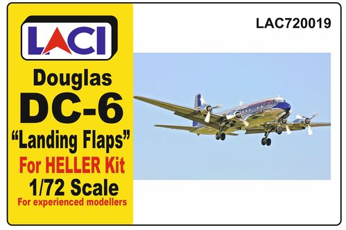 LACI 720019 Douglas DC-6 'Landing Flaps' (For Heller)