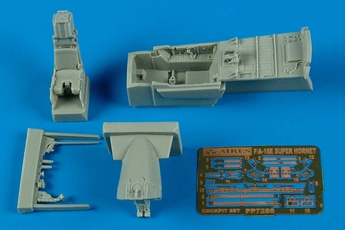 Aires 7288 F/A-18E Super Hornet cockpit set Hasegawa