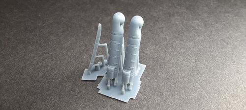 rise144models 042 AN/AAQ 28 - 2 versions / Flight mode and Parking (2 pcs)