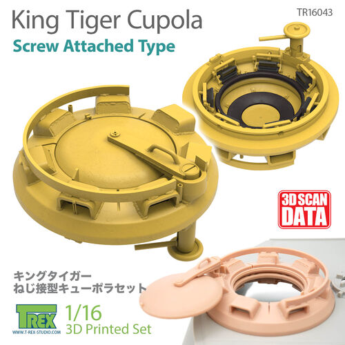 T-Rex Studio 16043 King Tiger Cupola Screw Attached Type