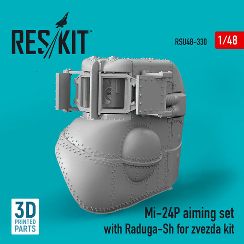 RES/KIT U48-0330 Mi-24P Aiming Set With Raduga-Sh For Zvezda Kit