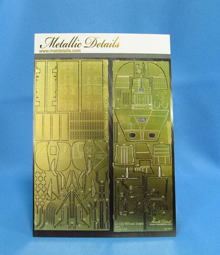 Metallic Details MD7219 Lockheed C-130 H Hercules - wheel bays (designed to be used with Zvezda kits)